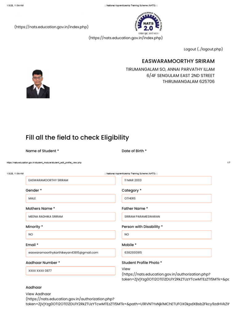 National Apprenticeship Training Scheme (NATS) | PDF