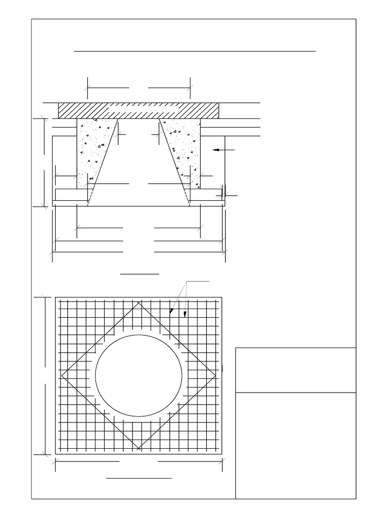 Sewer Chamber Strengthening Details | PDF