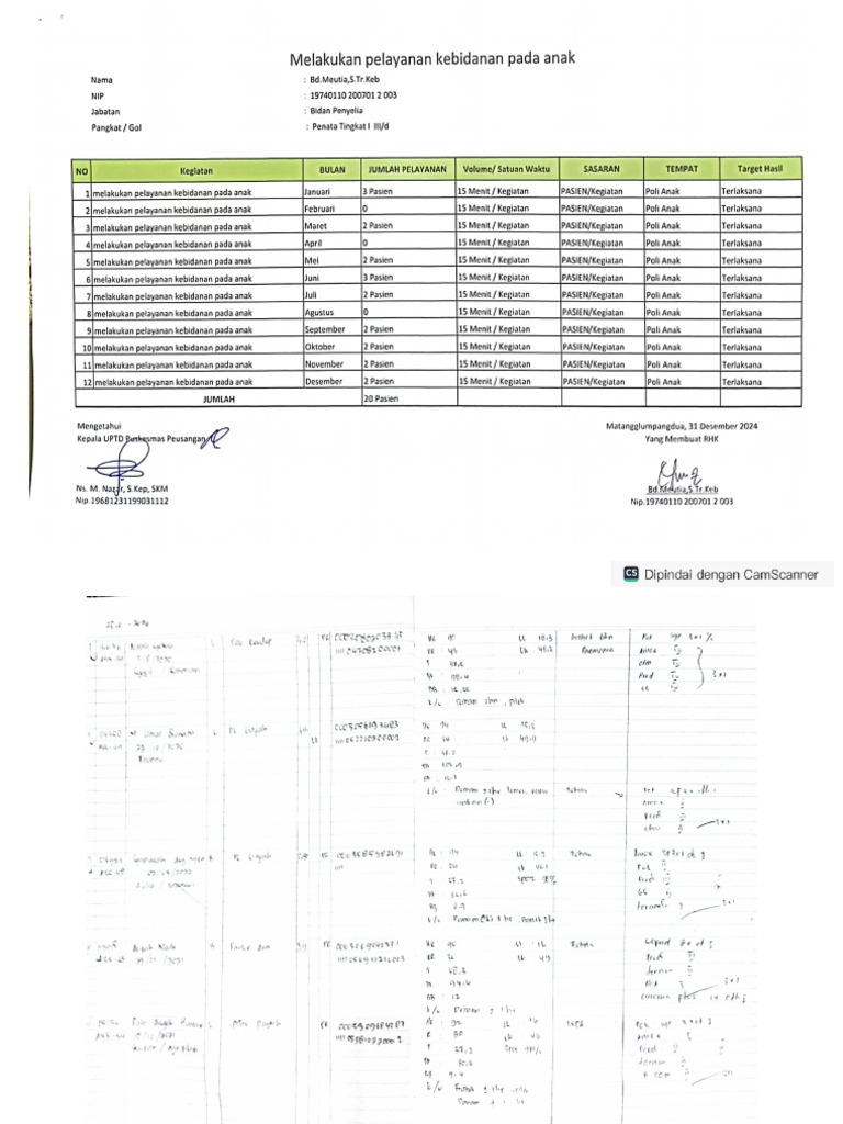 RHK 3 SKP Meutia | PDF