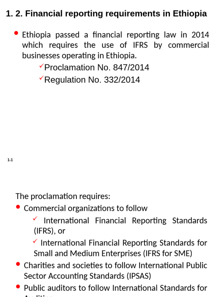 IFA_I_Chapter_1_Part_II,_Financial_Reporting_&_Accounting_Standards | PDF | Accounting ...