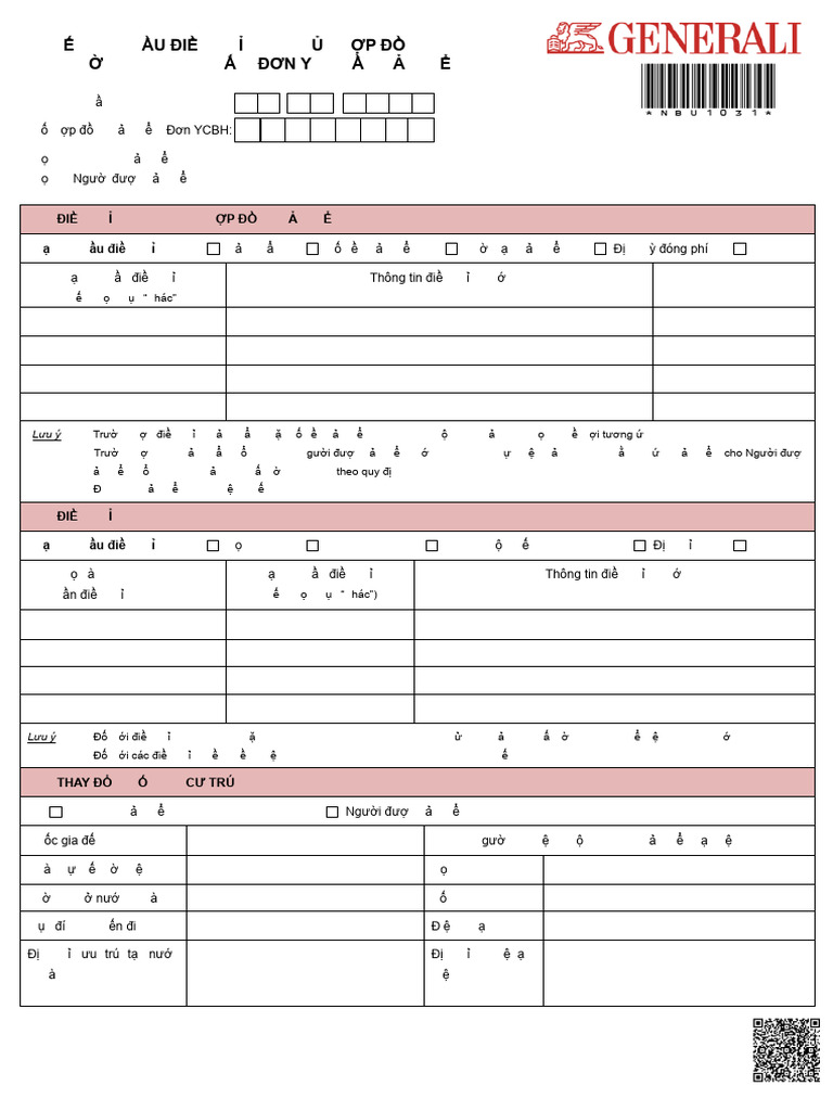NBU PHIEU YEU CAU DIEU CHINH VA HUY H BAO HIEM 2701 70dcdba98f | PDF