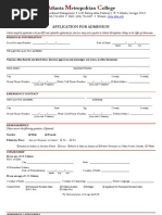 Mico Undergraduate Application Revised Fillable Form | PDF | Identity ...