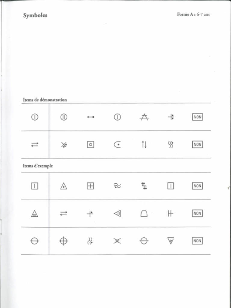 Symboles A | PDF