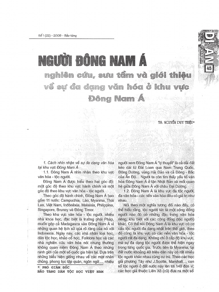 2211 - Nguoi Dong Nam A Nghien Cuu Suu Tam Va Gioi Thieu Ve Su Da Dang ...