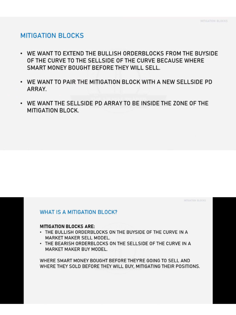 MMXM Mitigation Block Lesson 12 | PDF
