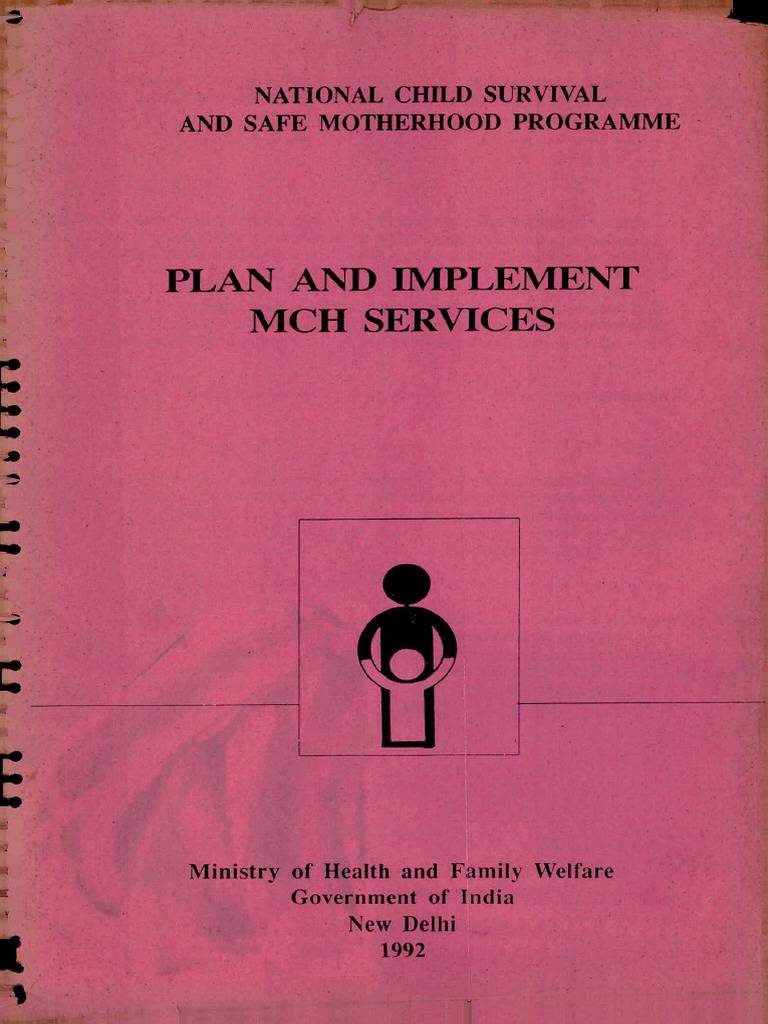 CSSM MCH National Child Survival and Safe Motherhood | PDF | Health Care | Public Health