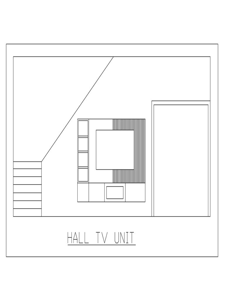Hall TV Unit | PDF