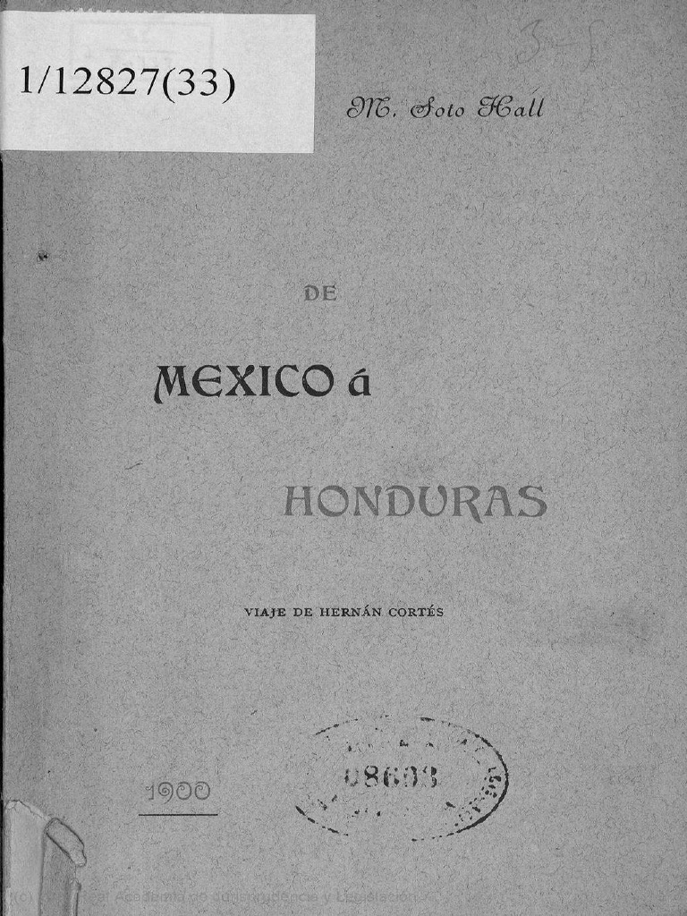 Soto Hall,M. de México a Honduras | PDF