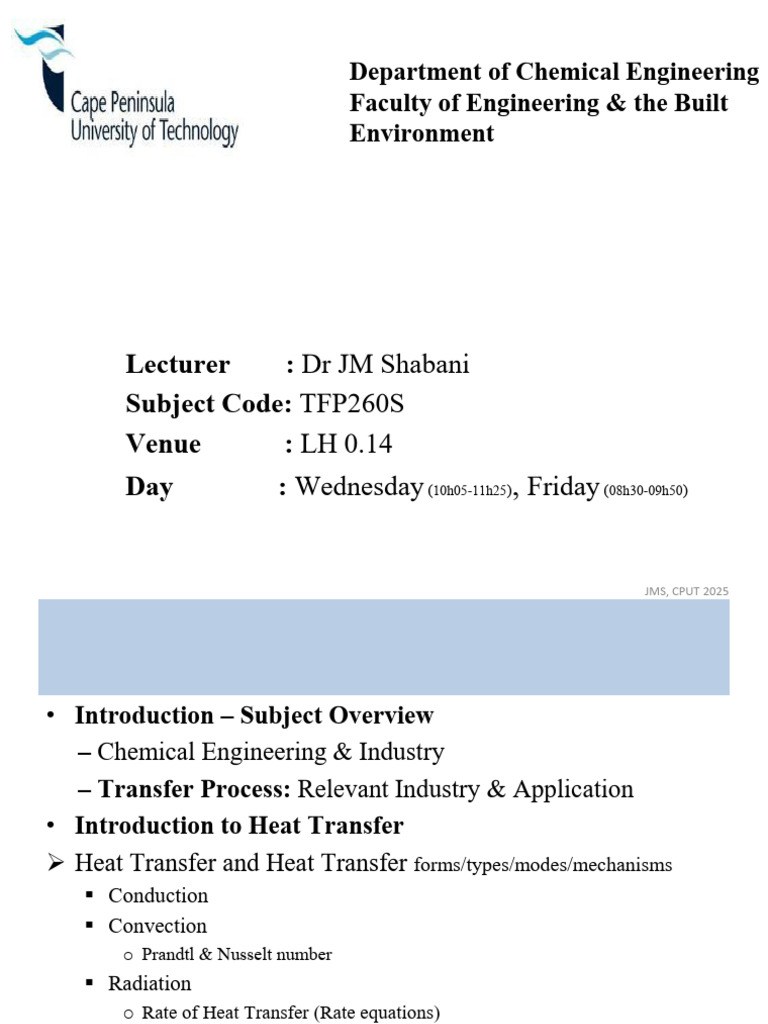 Heat Transfer Processes in Chemical Engineering | PDF | Heat Transfer ...