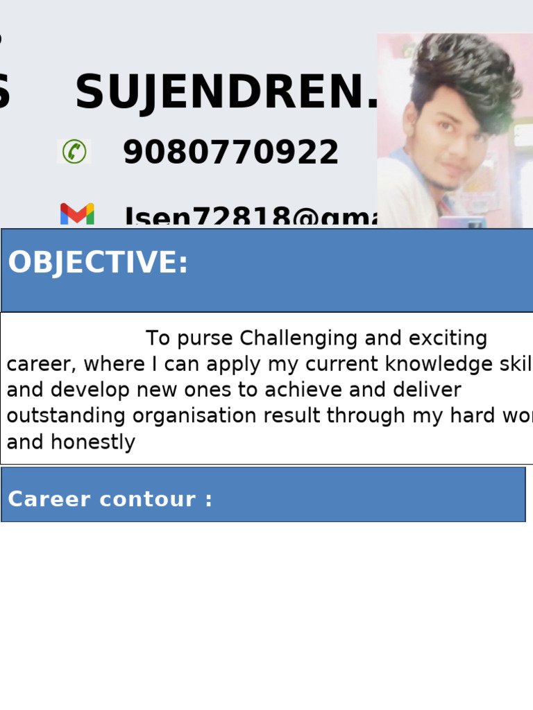 Sujay Resume 18 | PDF