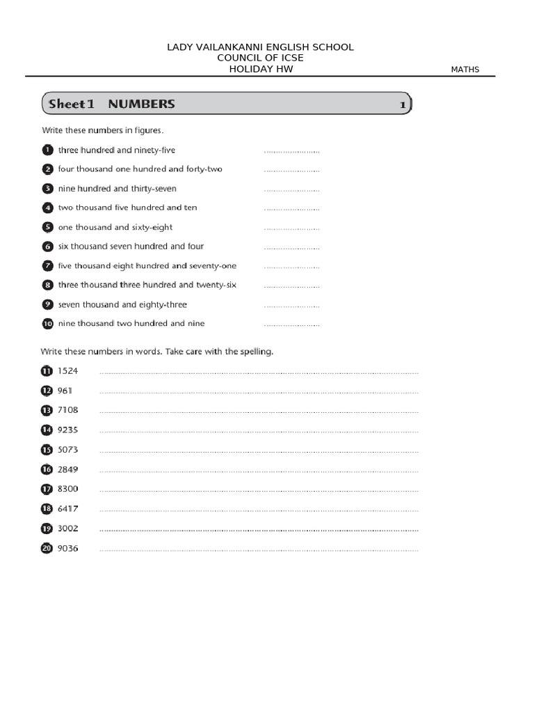Grade 4 Maths | PDF