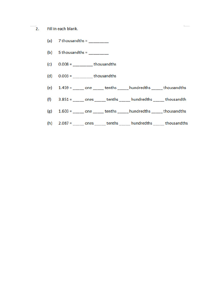 G4 Math MT1 QP Sample | PDF