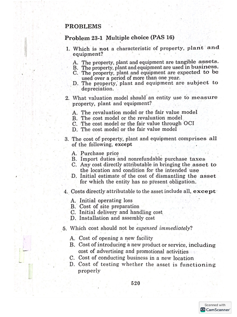 Chapter 23 PPE Problems | PDF