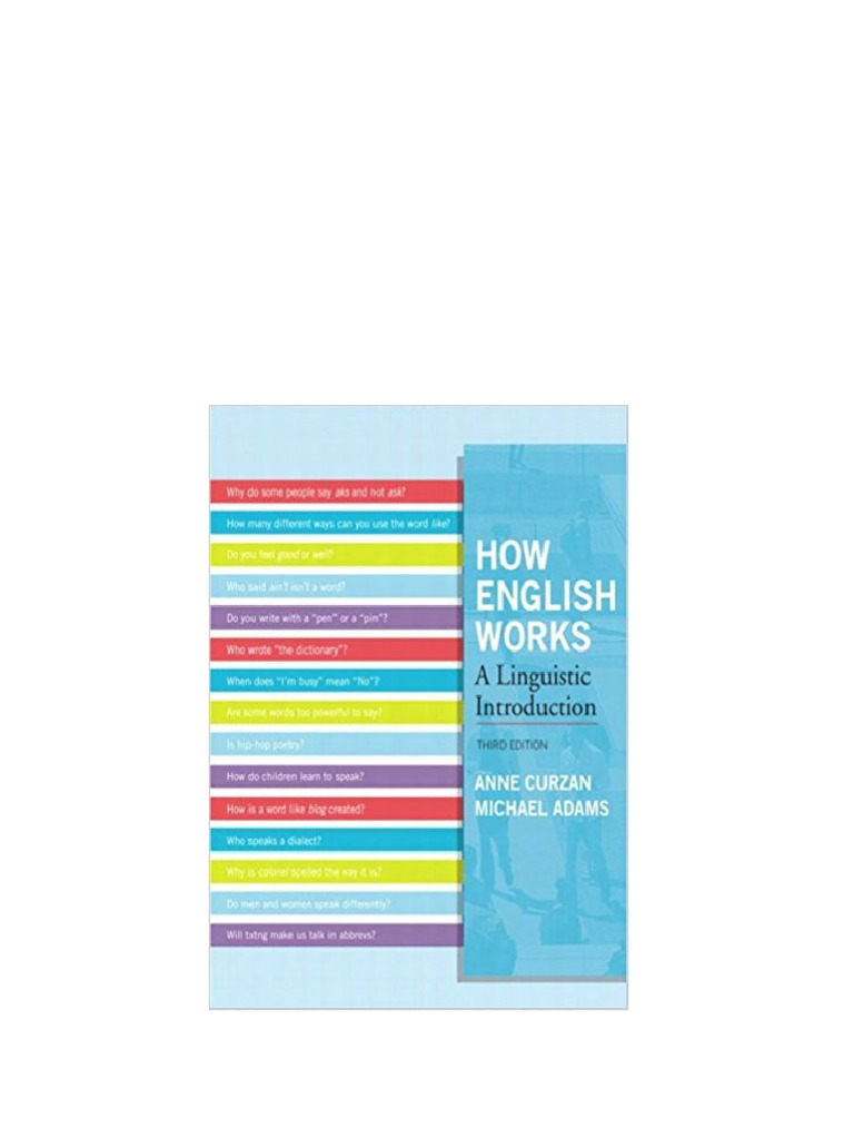 (Ebook PDF) How English Works: A Linguistic Introduction 3rd Edition ...