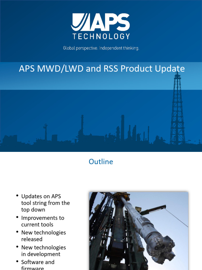 APS MWD LWD and RSS Product Update | PDF