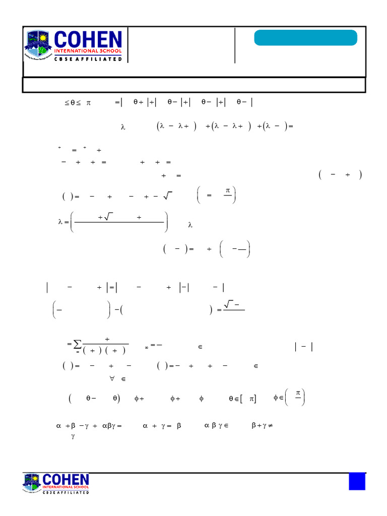 Practice Paepr - 03 (Integer Type) | PDF | Circle | Euclidean Geometry