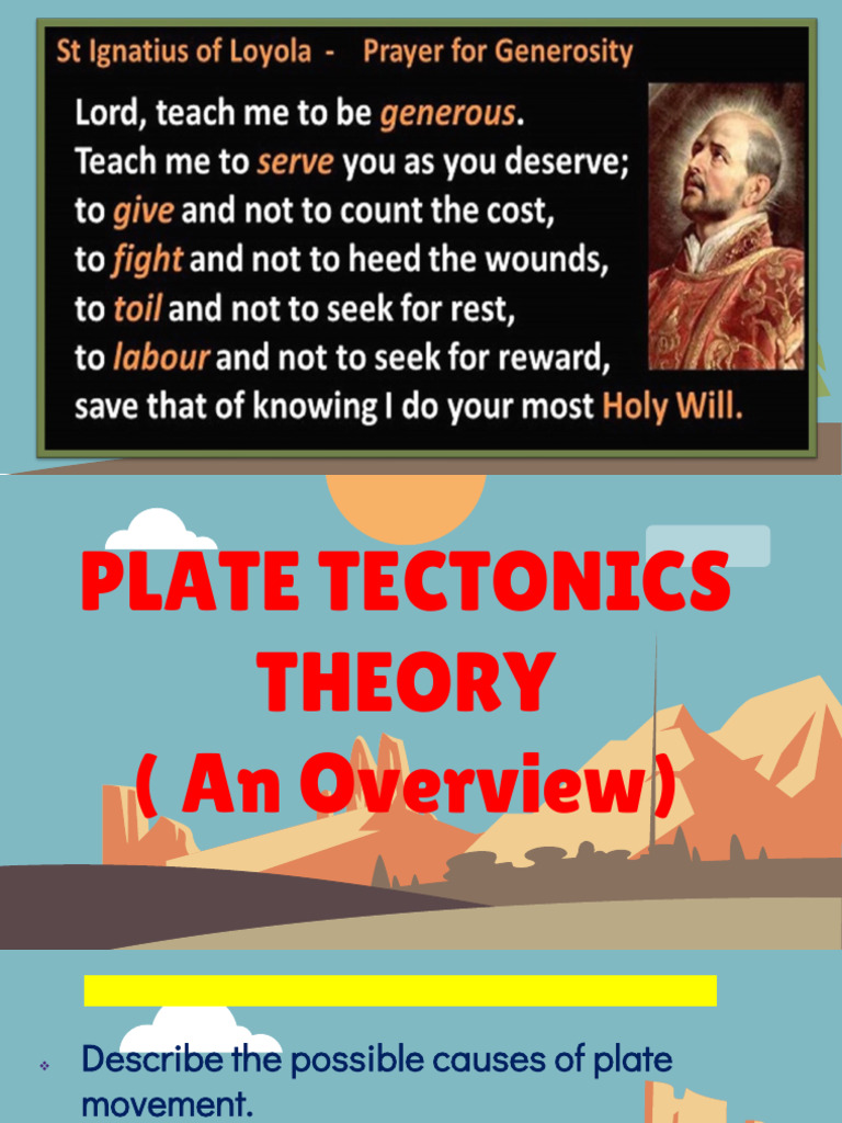 Overview of Plate Tectonics Theory | PDF | Plate Tectonics | Crust ...