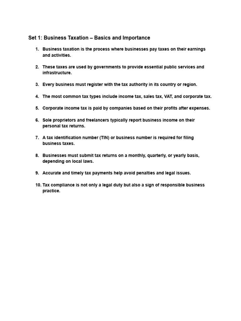 Business Taxation Presentation No. 3 | PDF