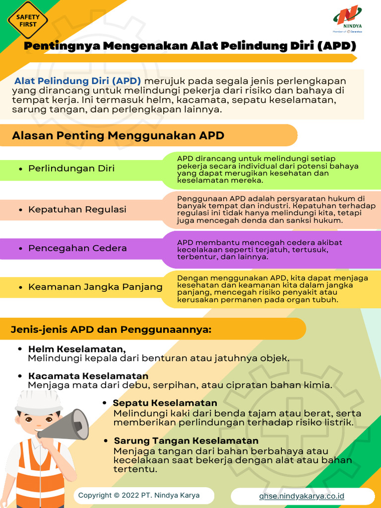 Pentingnya Alat Pelindung Diri (APD) | PDF