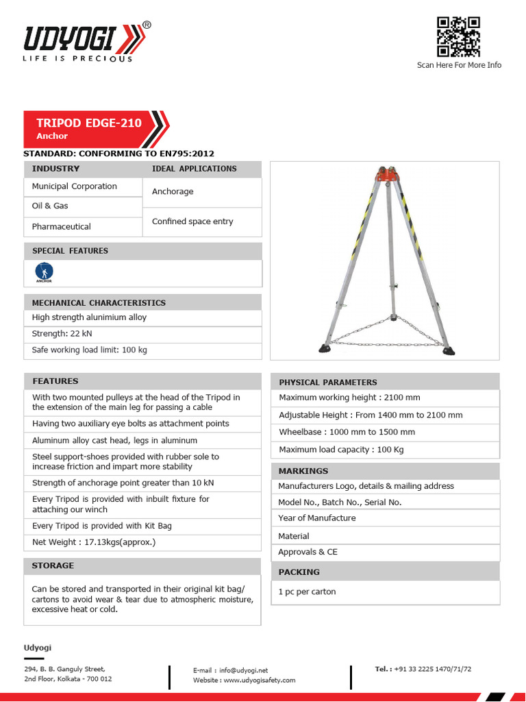 Uddyogi Data Sheet & Certificate | PDF | Rope | Anchor