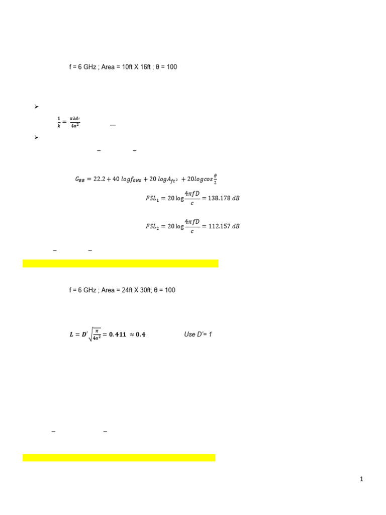 Lesson 14 Passive Repeater Sample Problems | PDF