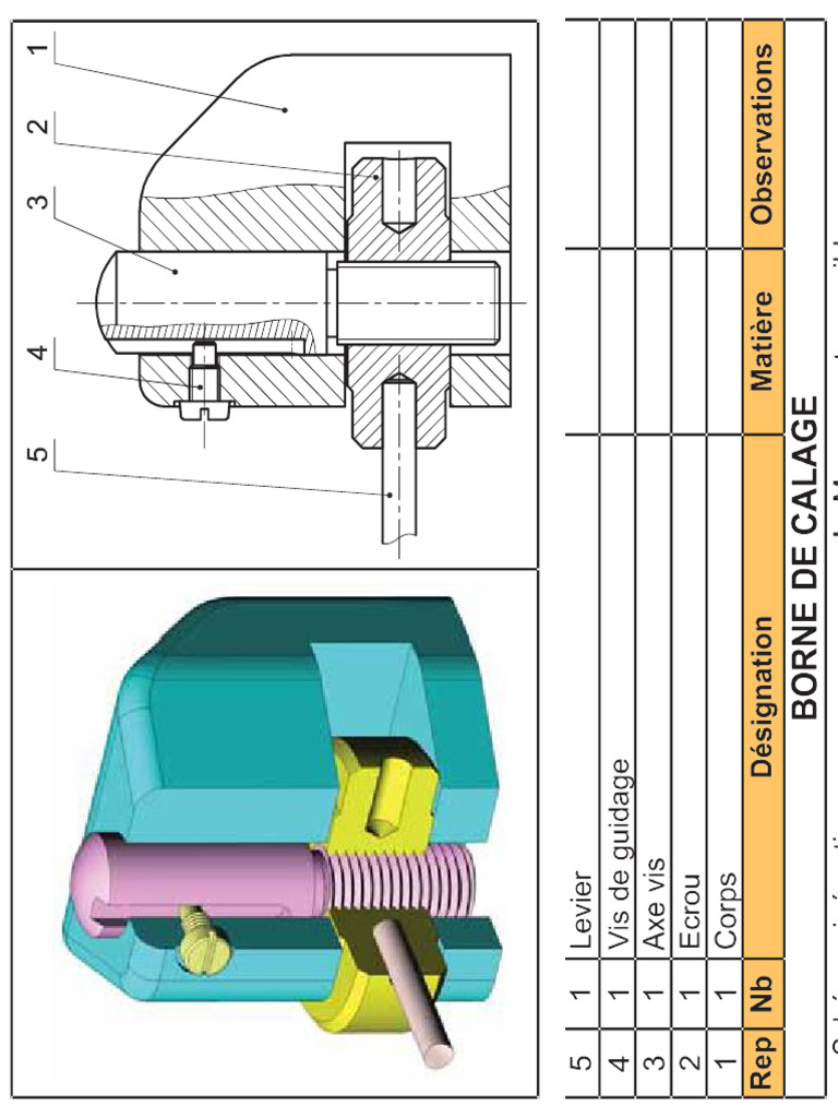 Borne de Calage | PDF