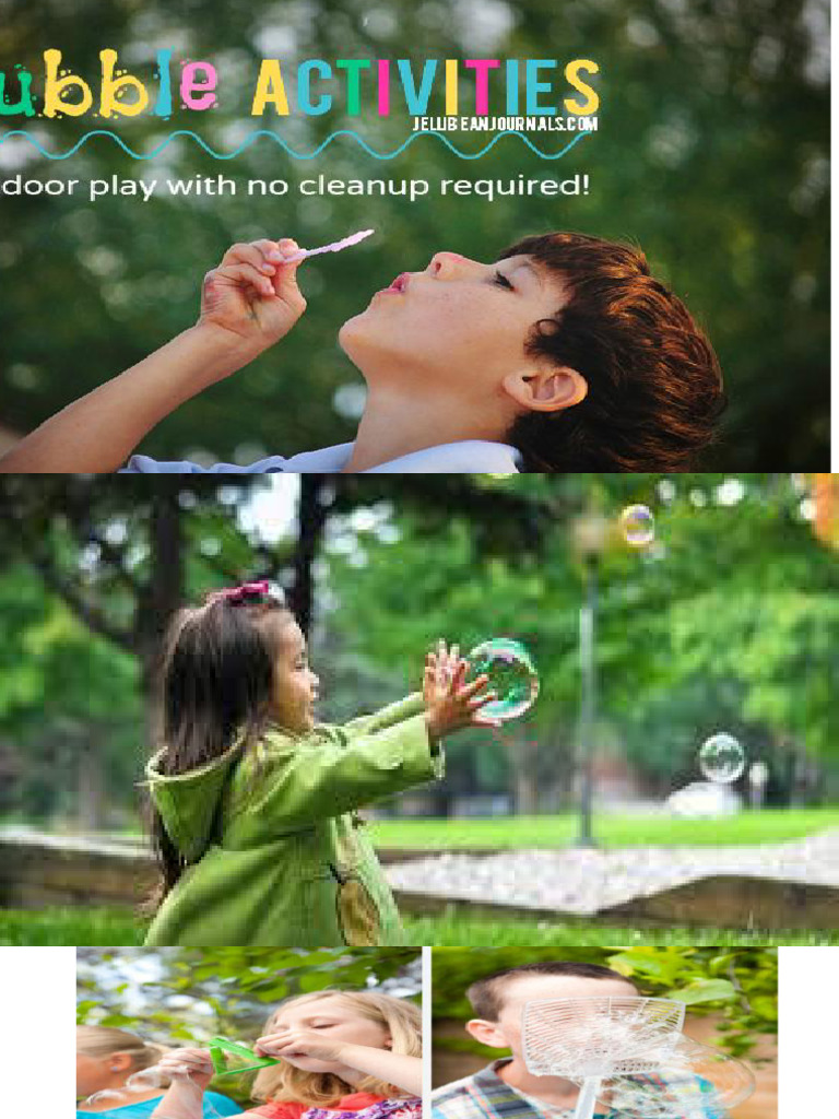 Bubbles Experiment | PDF