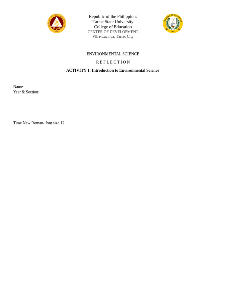 Envisci Format Activity | PDF