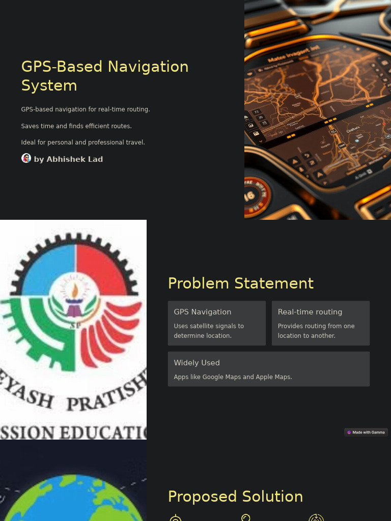 GPS Based Navigation System | PDF