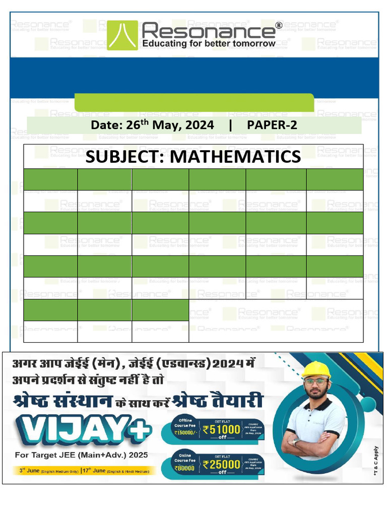 Mathematics P2 | PDF