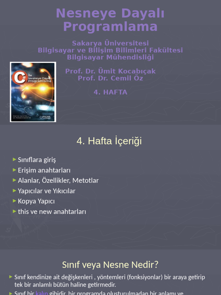 NDP Class (Hafta5) | PDF
