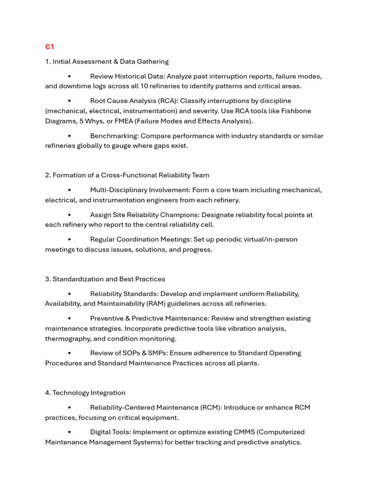 Reliability Broad Guidlines | PDF | Reliability Engineering | Systems Thinking