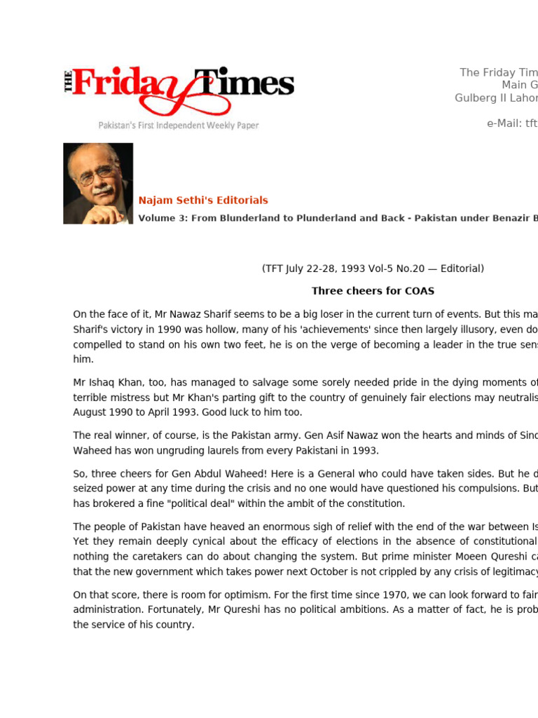 Political Dynamics in Pakistan's Elections | PDF | Nawaz Sharif ...