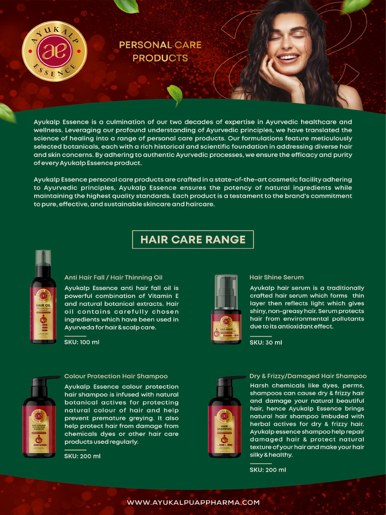 Ayukalp Essence Herbal Cosmetic | PDF