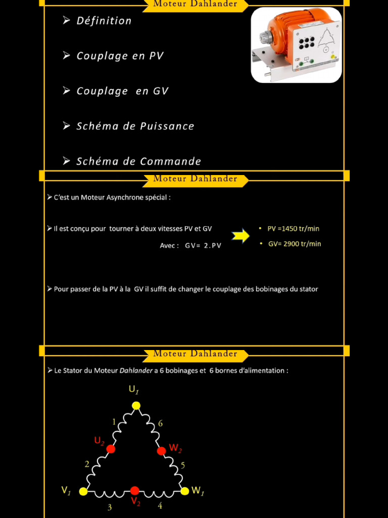 Moteur Dahlander | PDF
