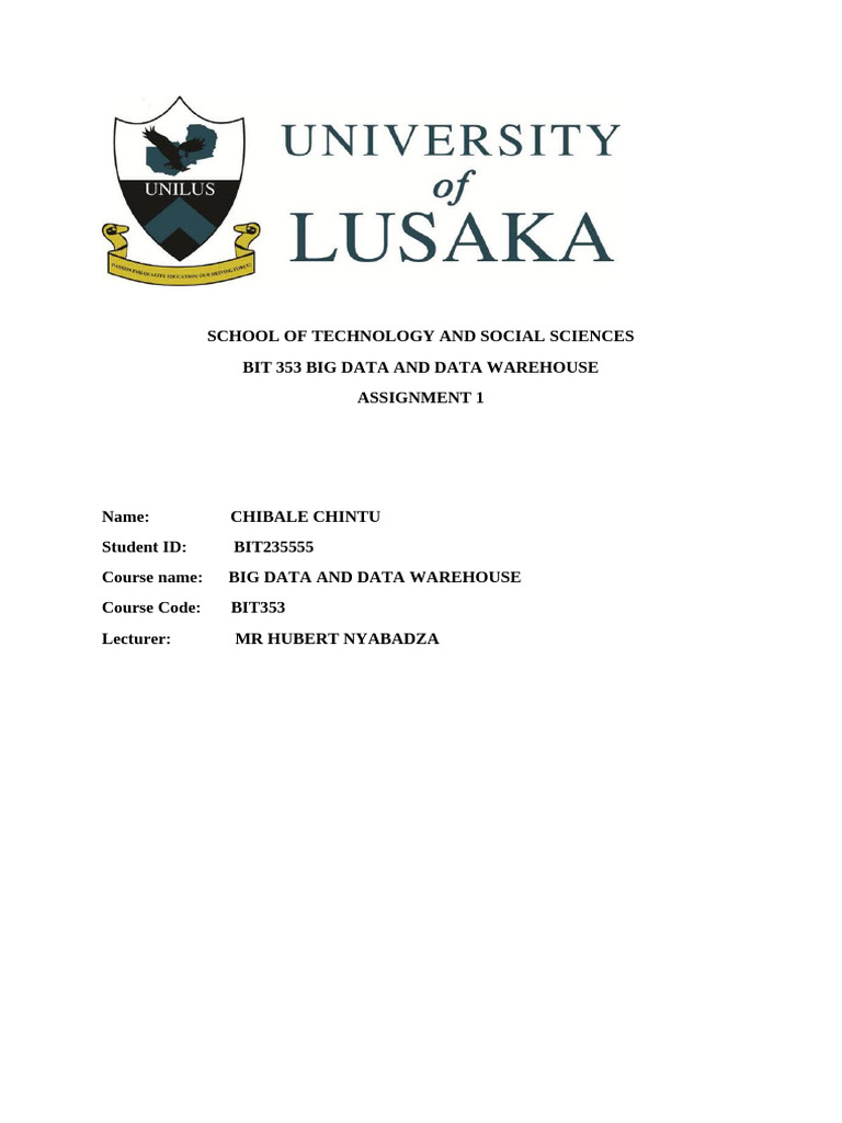 Cover Page - Assignment | PDF