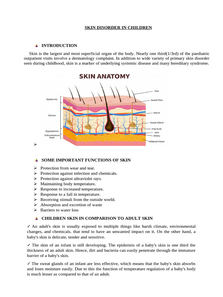 Skin Disorder in Childrens | PDF | Measles | Candidiasis