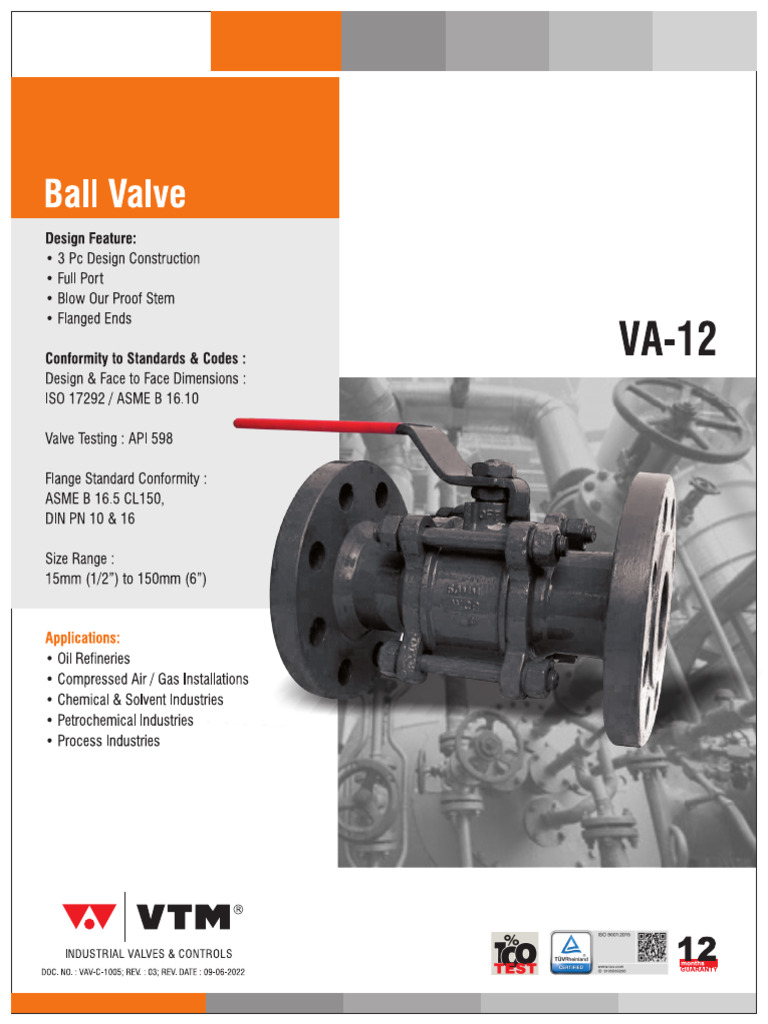 Vav-C-1005 - Va-12 | PDF