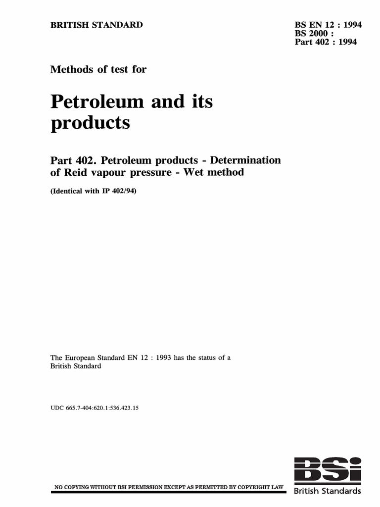 BS EN 00012-1994 Scan | PDF