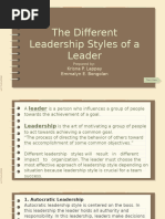 12 Leadership Styles Explained | PDF | Transformational Leadership ...