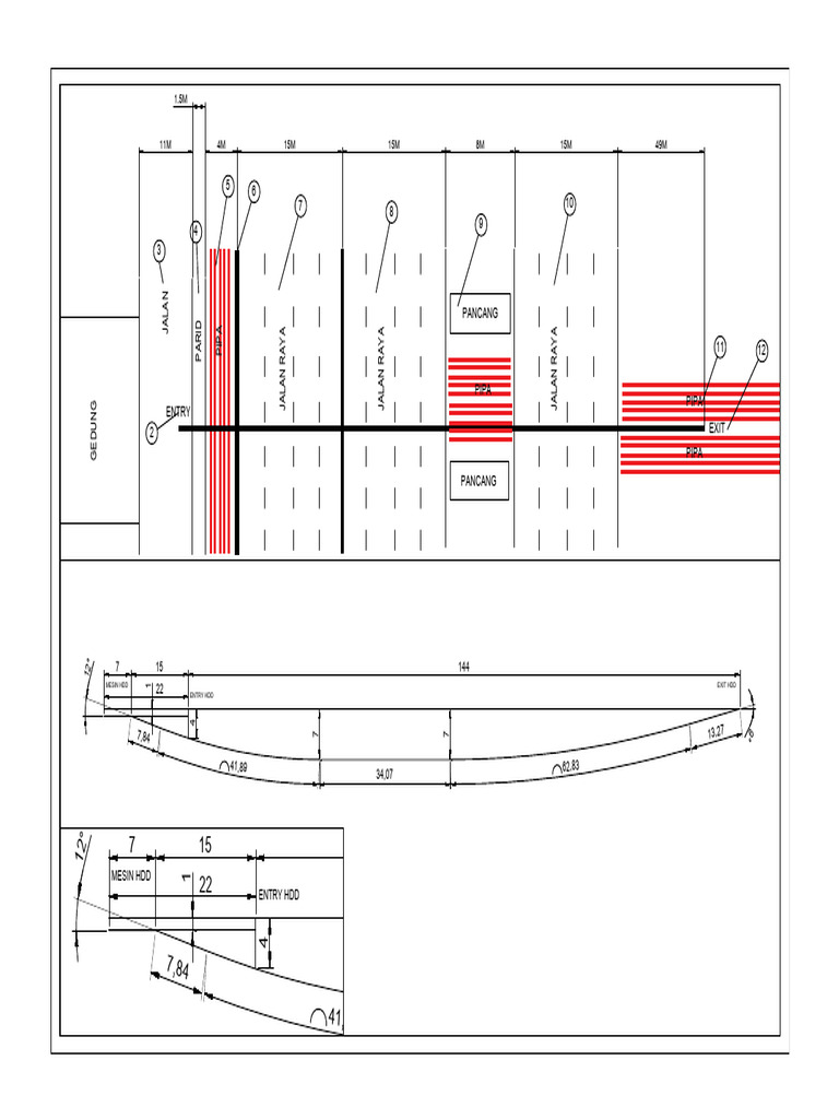 Mesin HDD Entry HDD Exit HDD | PDF