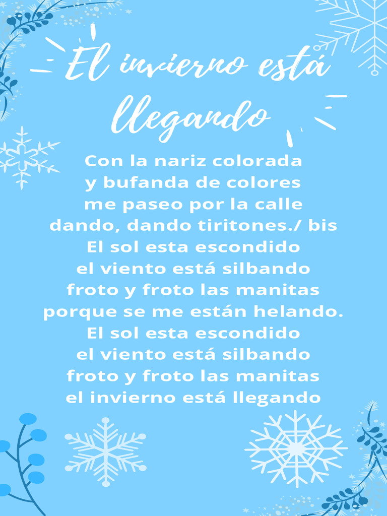 El Invierno Está Llegando | PDF