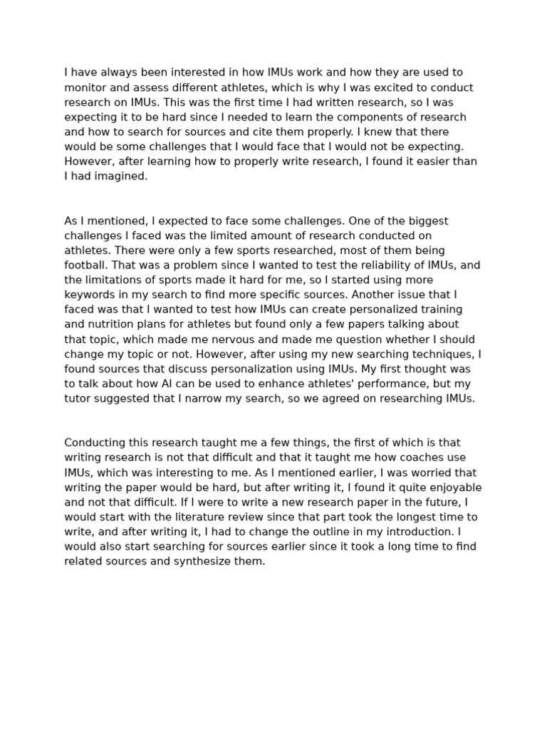 Reflective Essay | PDF