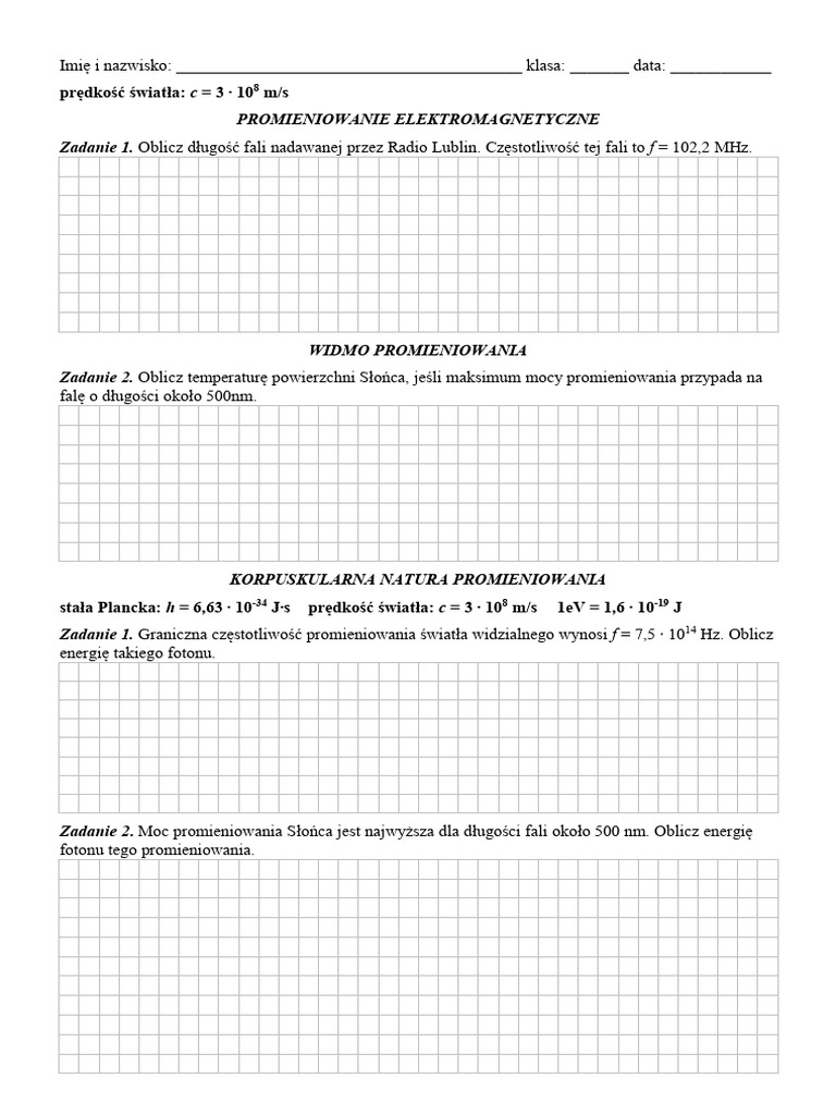 FIZYKA ATOMOWA KP 2 | PDF