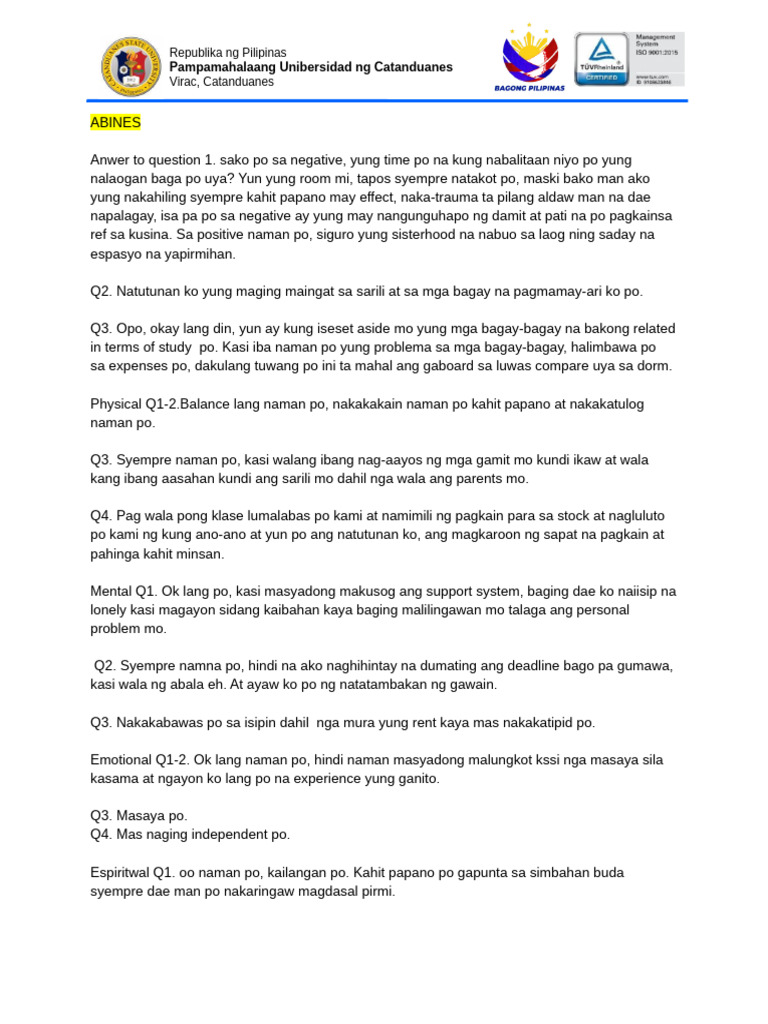 Impormant (Transcribed) | PDF