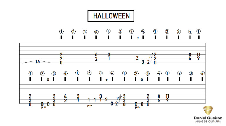 7) Helloween - Halloween (Tab) | PDF