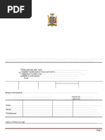 JCF Application Form | PDF | Arrest | Government Information