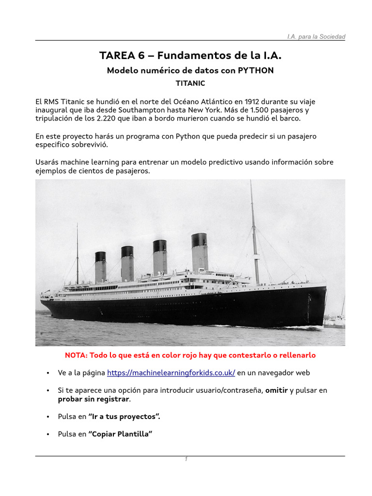 Tarea 6 Fundamentos | PDF | Python (lenguaje de programación)