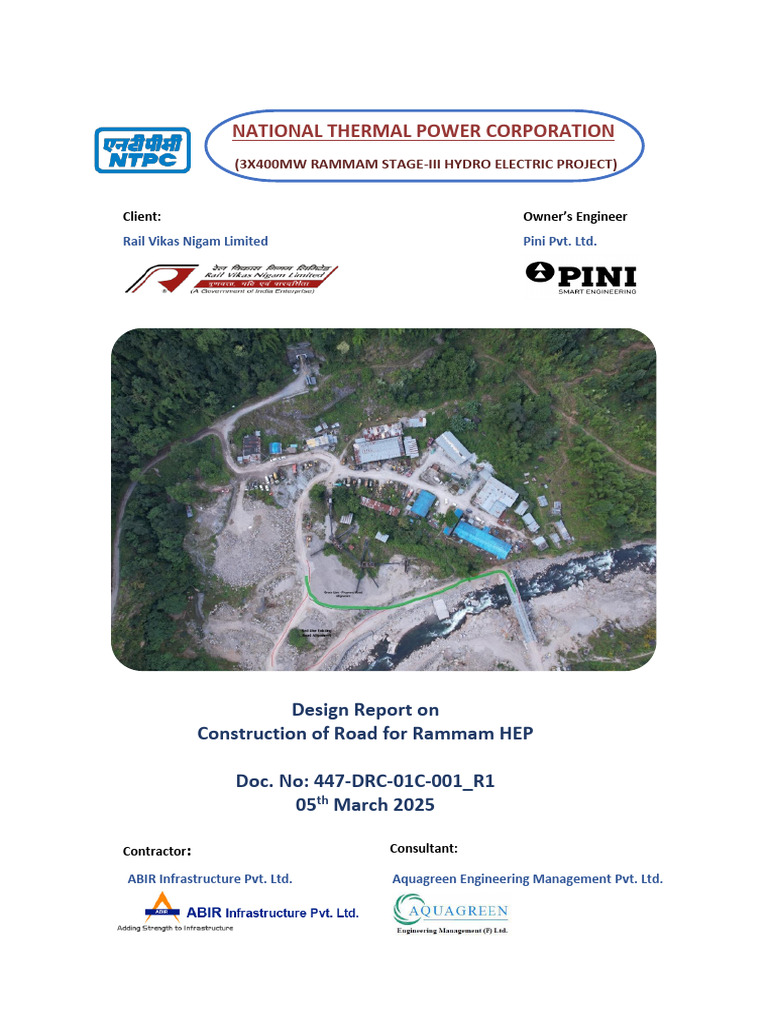 D&DWG of Approach Road of HRT PKG - Zero Point To Adit-1 | PDF | Road ...