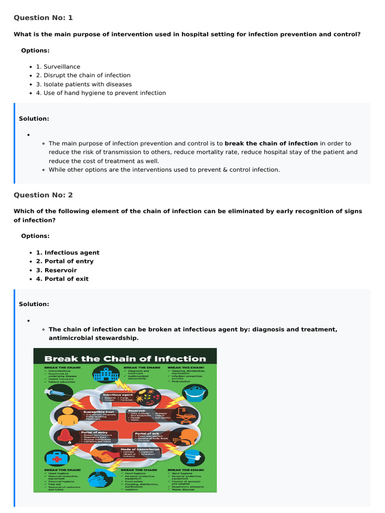 Rapid Revision MCQs (Part-4) | PDF | Personal Protective Equipment ...